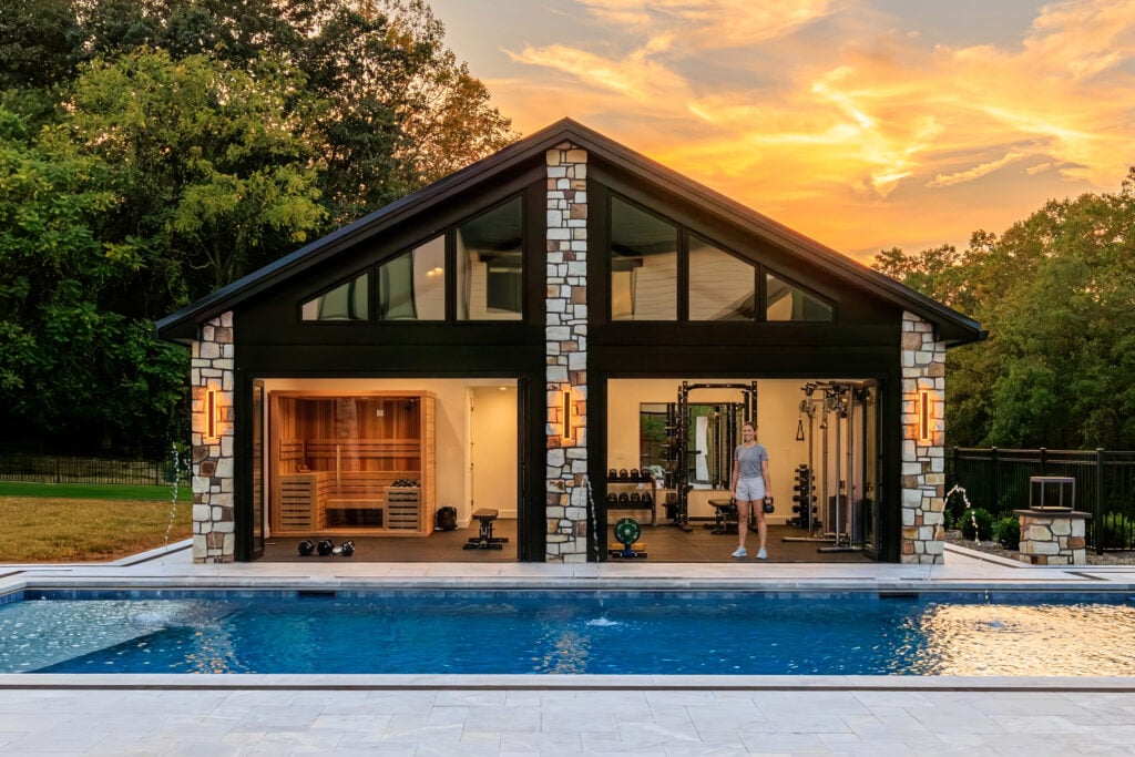 Pool Houses & Outdoor Fitness Spaces | Keystone Outdoor Living